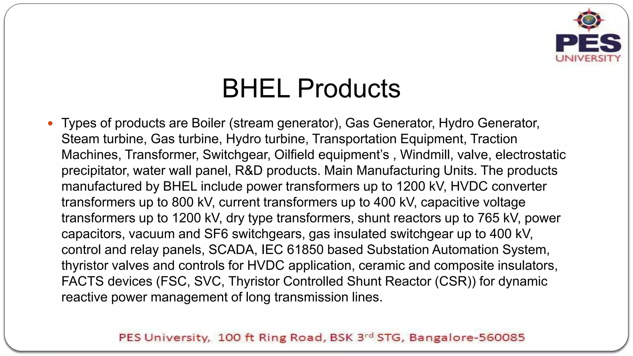 Bhel week 1 presentation | PPTX