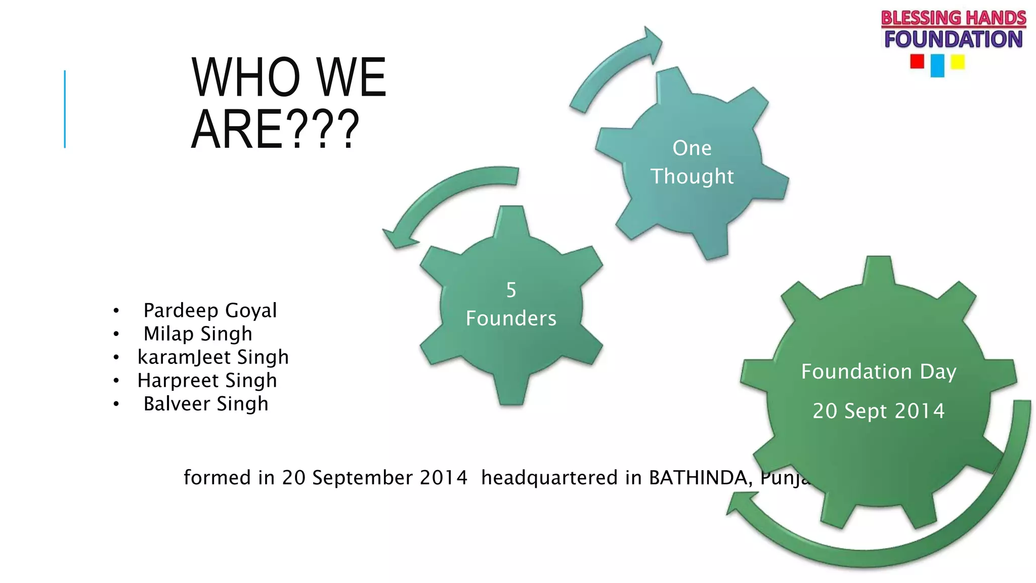 Blessing Hands Foundation | PPT