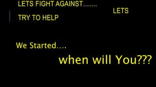 Blessing Hands Foundation | PPTX | Debated Sensitive Social Issues | Sensitive Topics