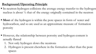 Nuclear Methods and Radiometric Logging | PPTX