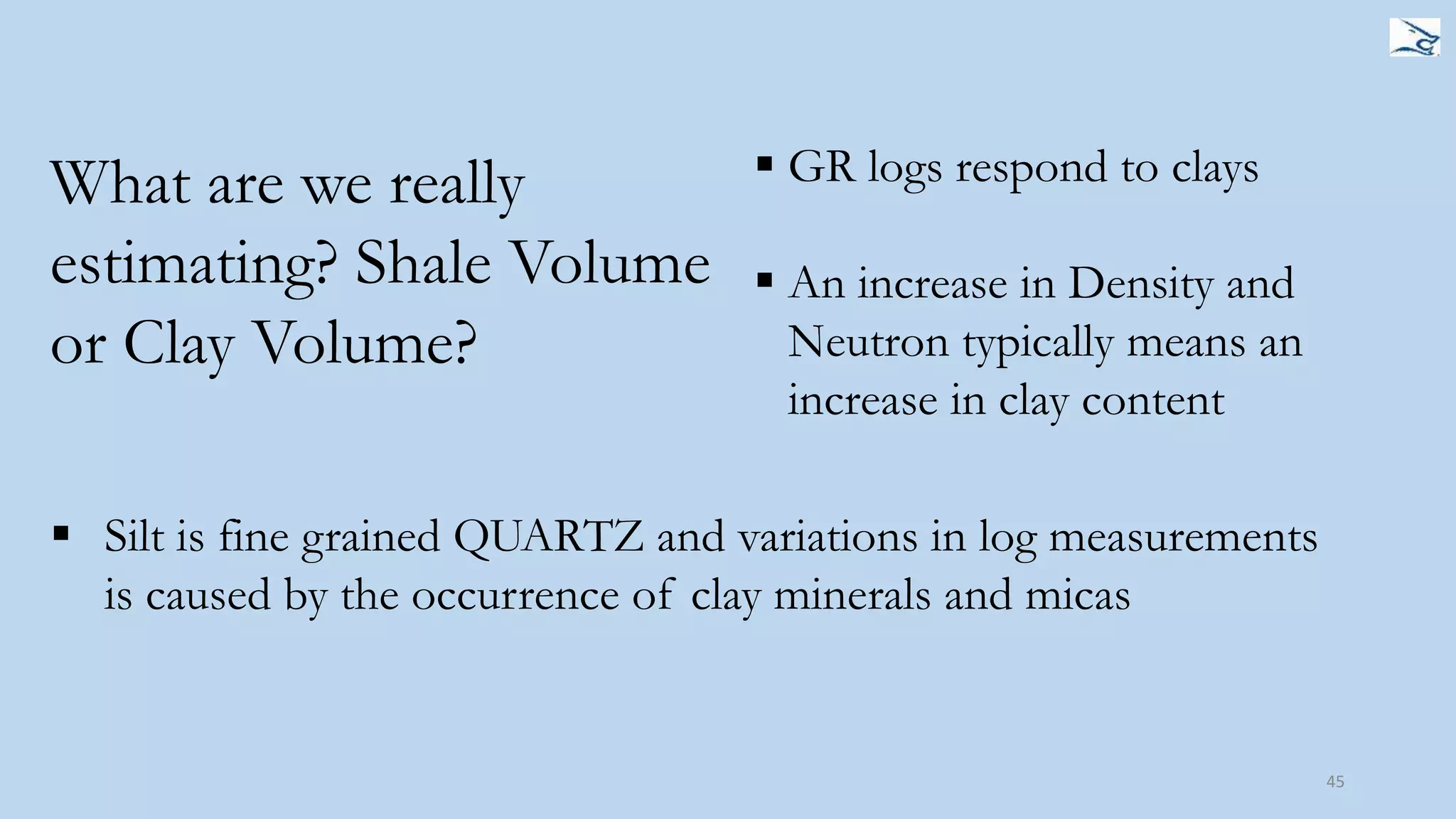 Well Log Interpretation | PPTX