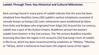 Ppt for leh Ladakh region of the town jn | PDF