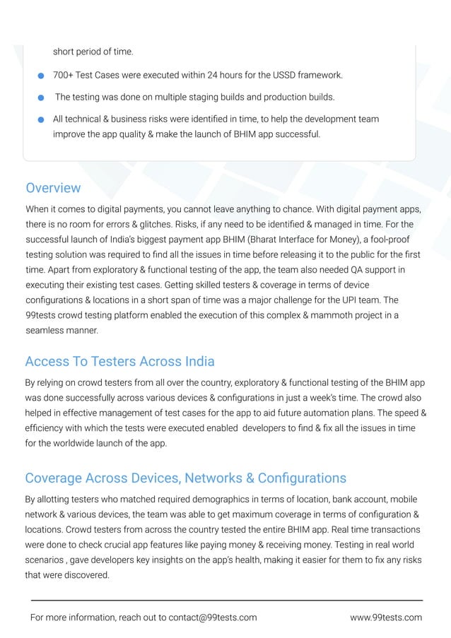 BHIM App Case Study | PDF