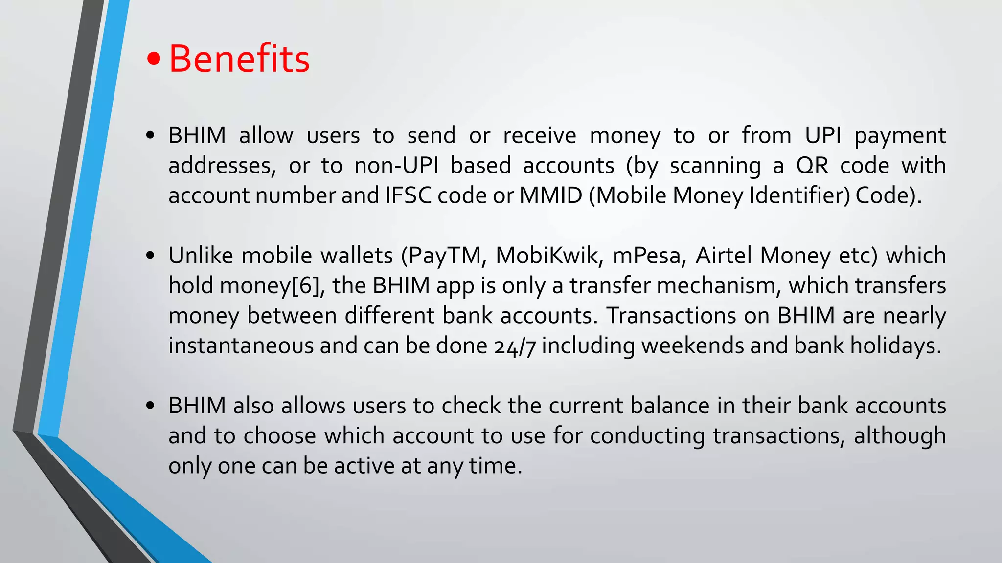 Bhim(Bharat Interface for Money) | PPTX