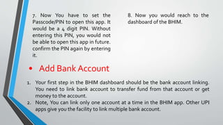 Bhim(Bharat Interface for Money) | PPTX