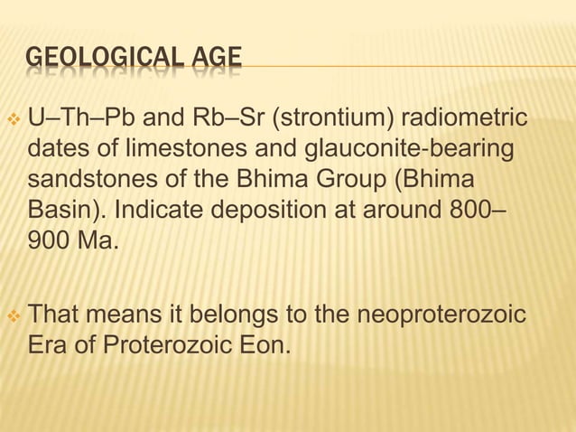 Bhima Basin Analysis.pptx | Geology | Science