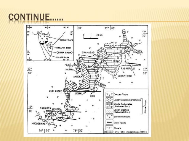 Bhima Basin Analysis.pptx | Geology | Science