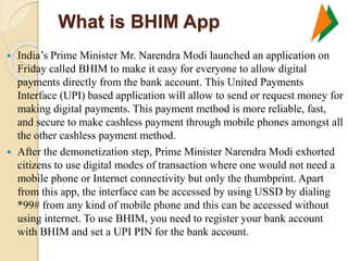 Bhim app | PPT