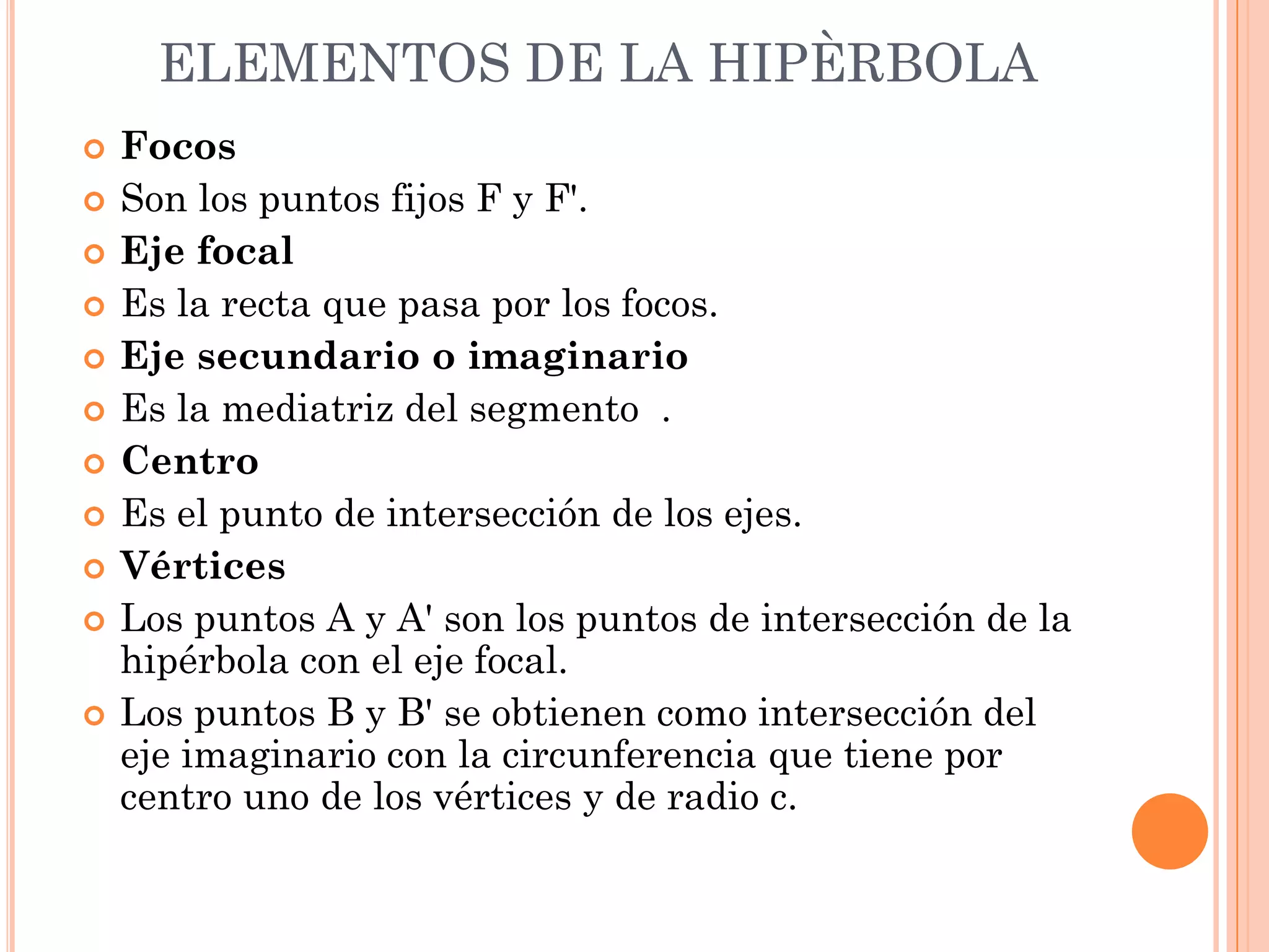 hiperbola | PPTX