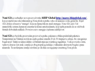 Bhip global noni gia hrvatska | PPT