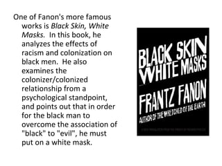 Bhm franz fanon | PPT