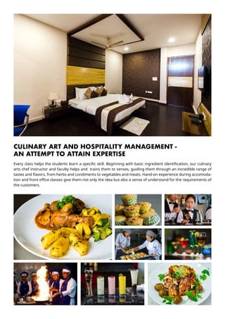 B.Sc in Hospitality and Hotel Administration Placement Brochure | Batch ...