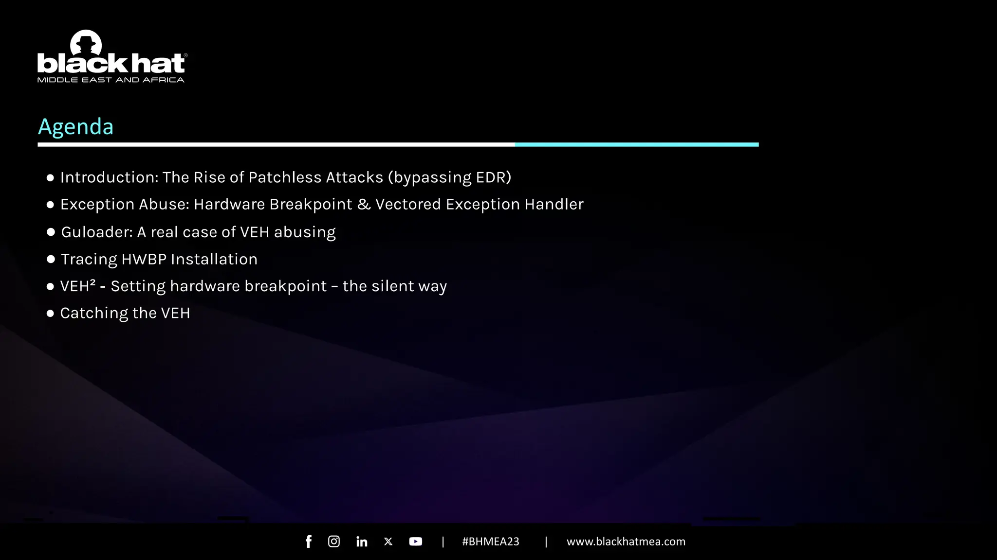 Unmasking the Dark Art of Vectored Exception Handling: Bypassing XDR and EDR in the Evolving ...
