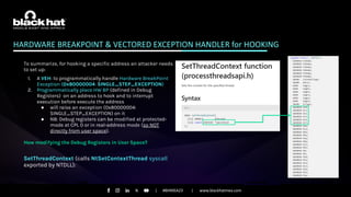 Unmasking the Dark Art of Vectored Exception Handling: Bypassing XDR and EDR in the Evolving ...