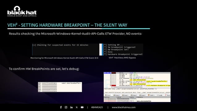 Unmasking the Dark Art of Vectored Exception Handling: Bypassing XDR ...