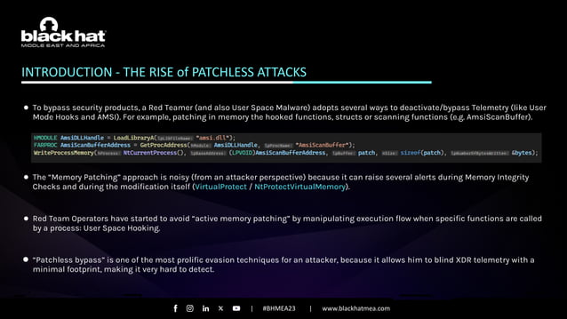 Unmasking the Dark Art of Vectored Exception Handling: Bypassing XDR ...