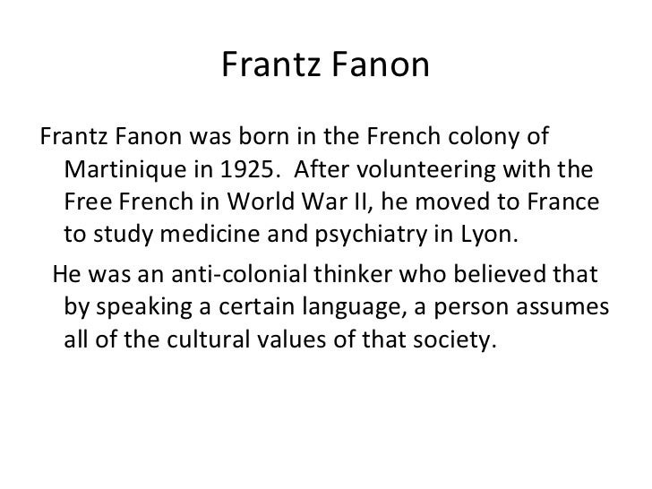 Franz fanon three stages of decolonization - craftskool