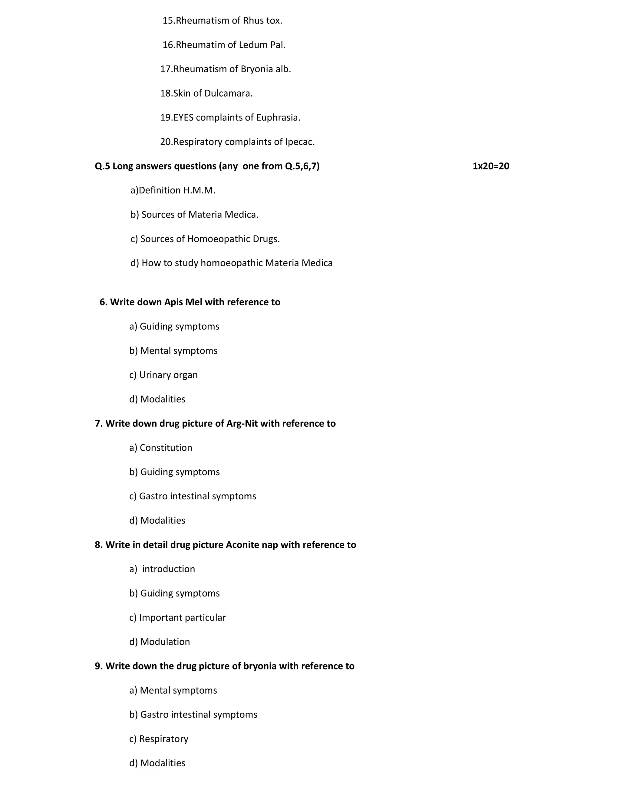 BHMS-I-HMM 02.Question Bank Dr Shubham Sharma.pdf