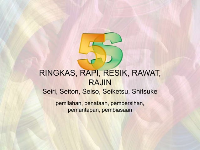 Pengenalan 5R | PPT