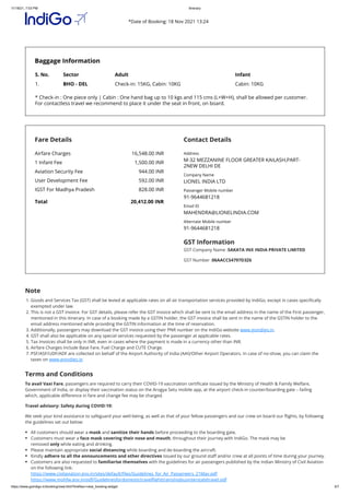 Airticket | PDF