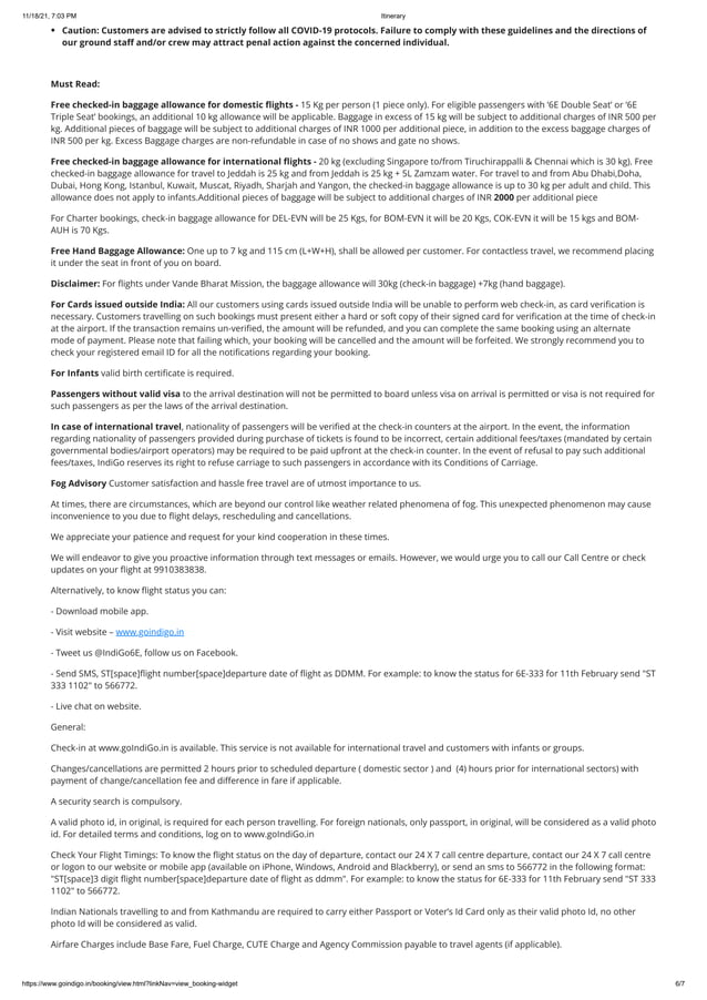 Airticket | PDF | Air Travel | Travel Type