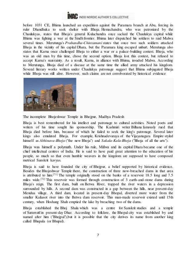 Bhojeshwar temple is an unsolved mystery | DOCX