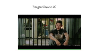 Bhojpuri language powerpoint | PPTX