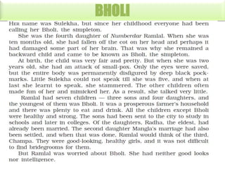 Bholi | PPTX