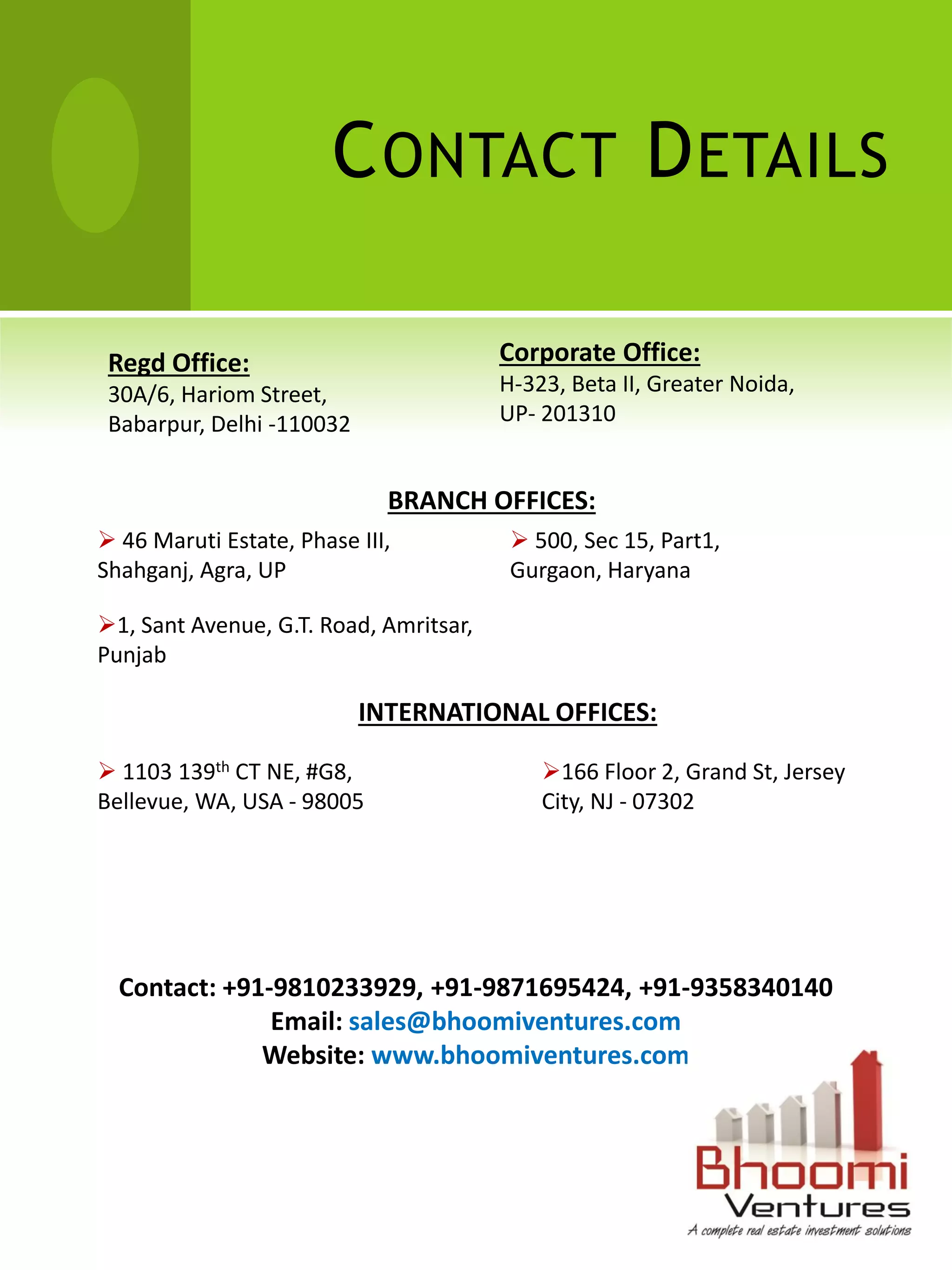Bhoomi Developers Company Profile | PDF