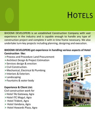 Bhoomi Developers Company Profile | PDF