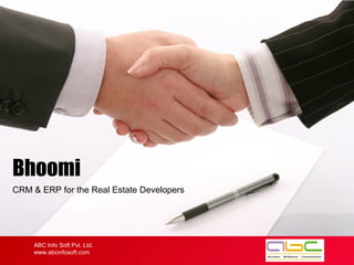 Bhoomi erp presentation | PPT