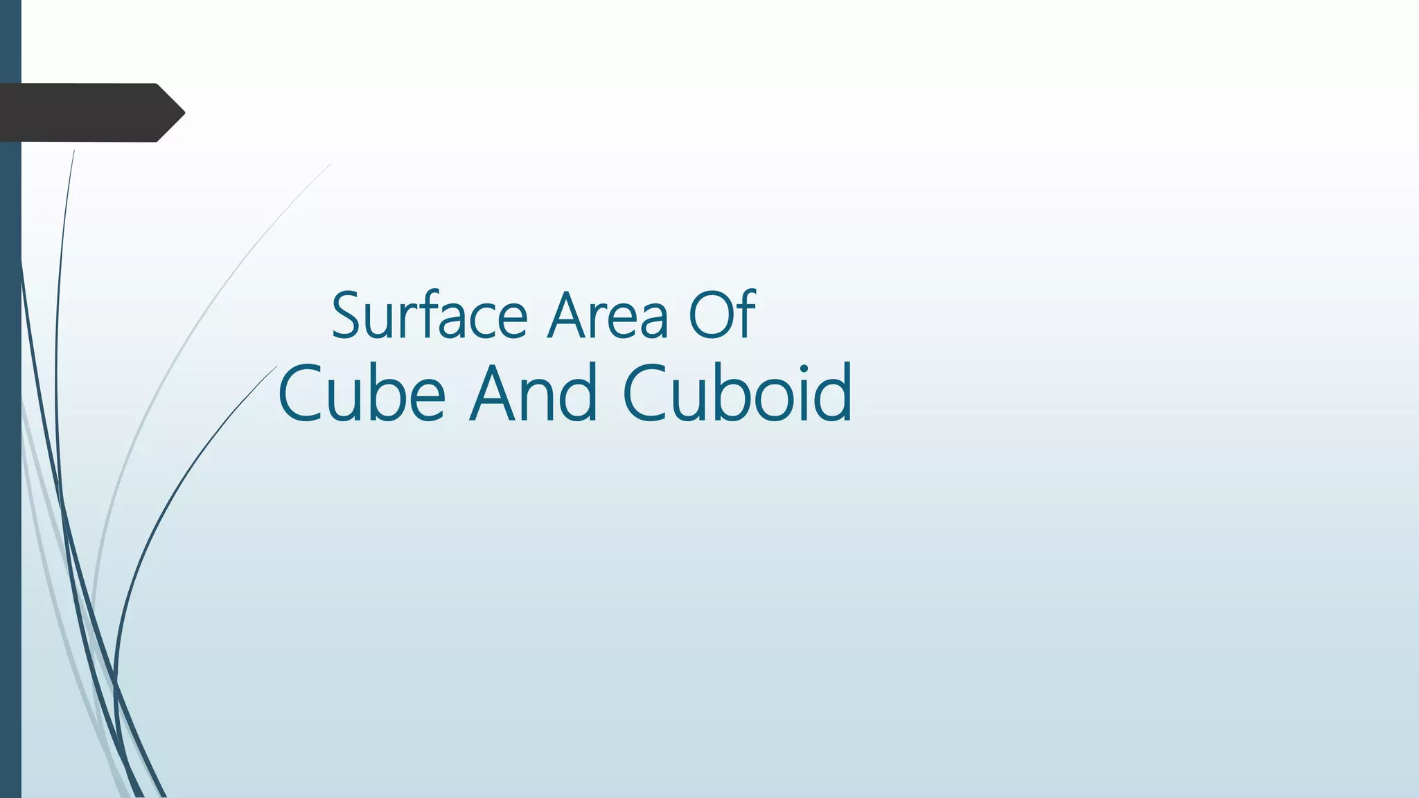 surface area of cube and cuboids | PPTX