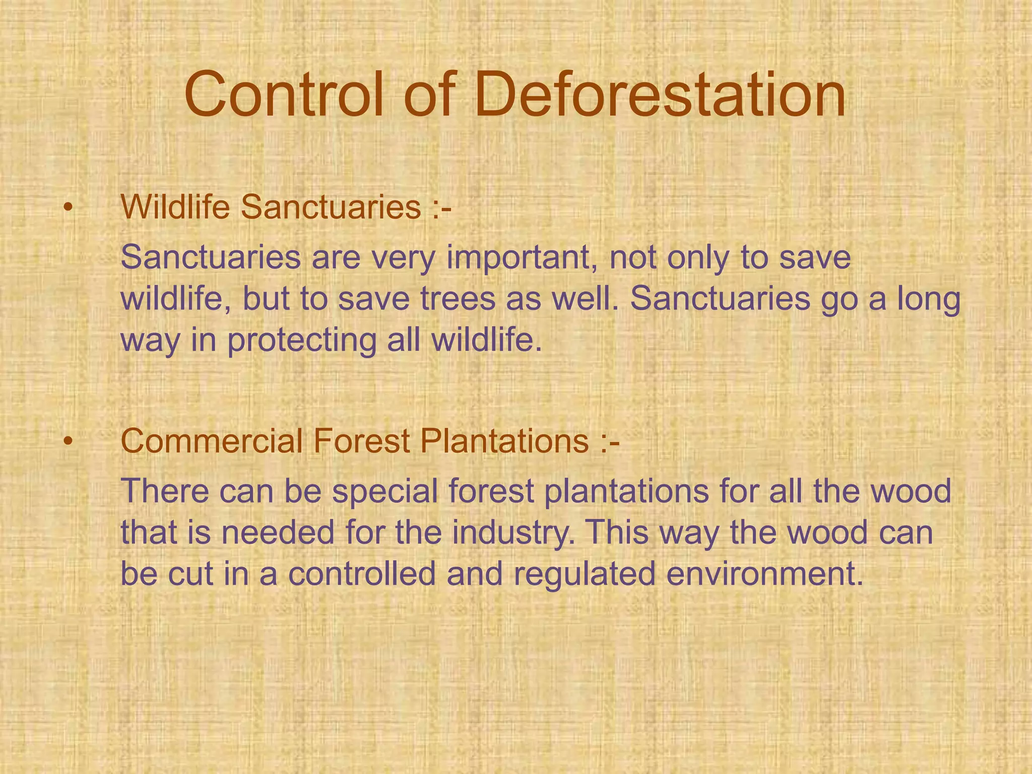 deforestation | PPTX | Agriculture | Industries
