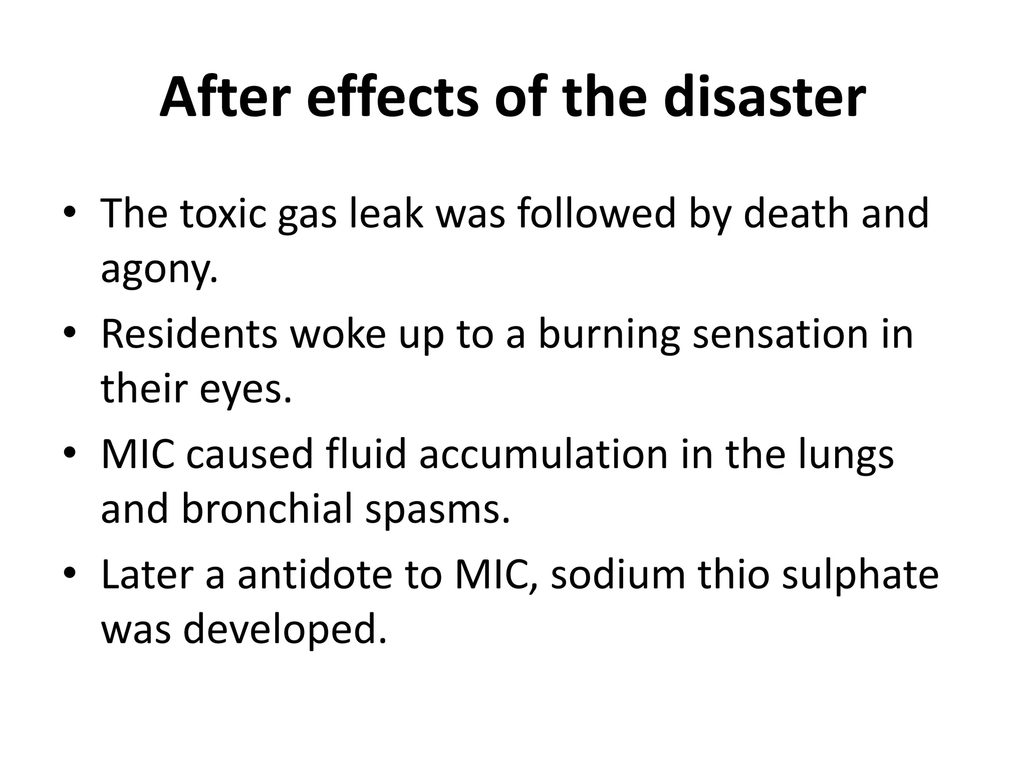 Bhopal gas tragedy and Seveso Disaster | PPTX