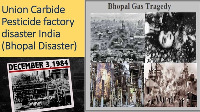 Bhopal disaster (ucil) | PPTX