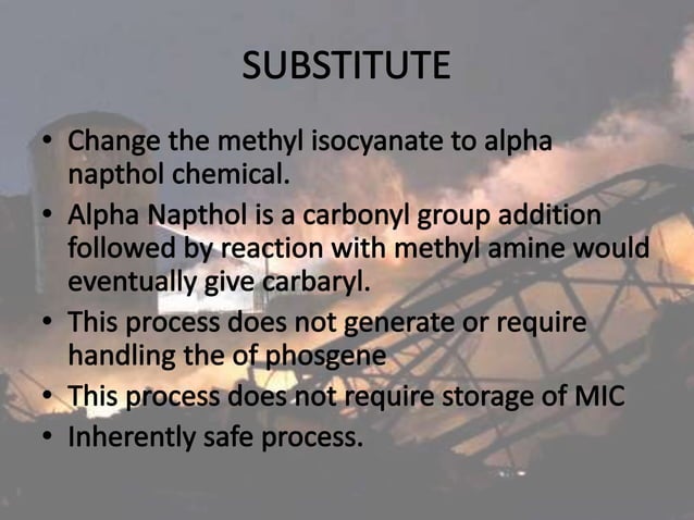 Bhopal Disaster 1984- Methyl Isocyanate | PPTX | Chemistry | Science