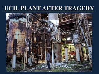 Bhopal gas tragedy- industrial disaster | PPTX