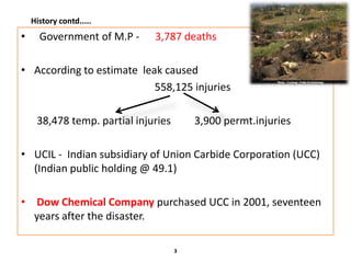 Bhopal gas tragedy | PPTX