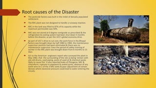 Bhopal gas tragedy | PPTX