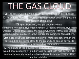 Bhopal gas tragedy ! :) | PPTX
