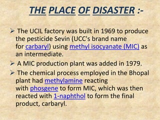 Bhopal gas tragedy | PPTX