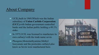 Bhopal gas tragedy | PPTX