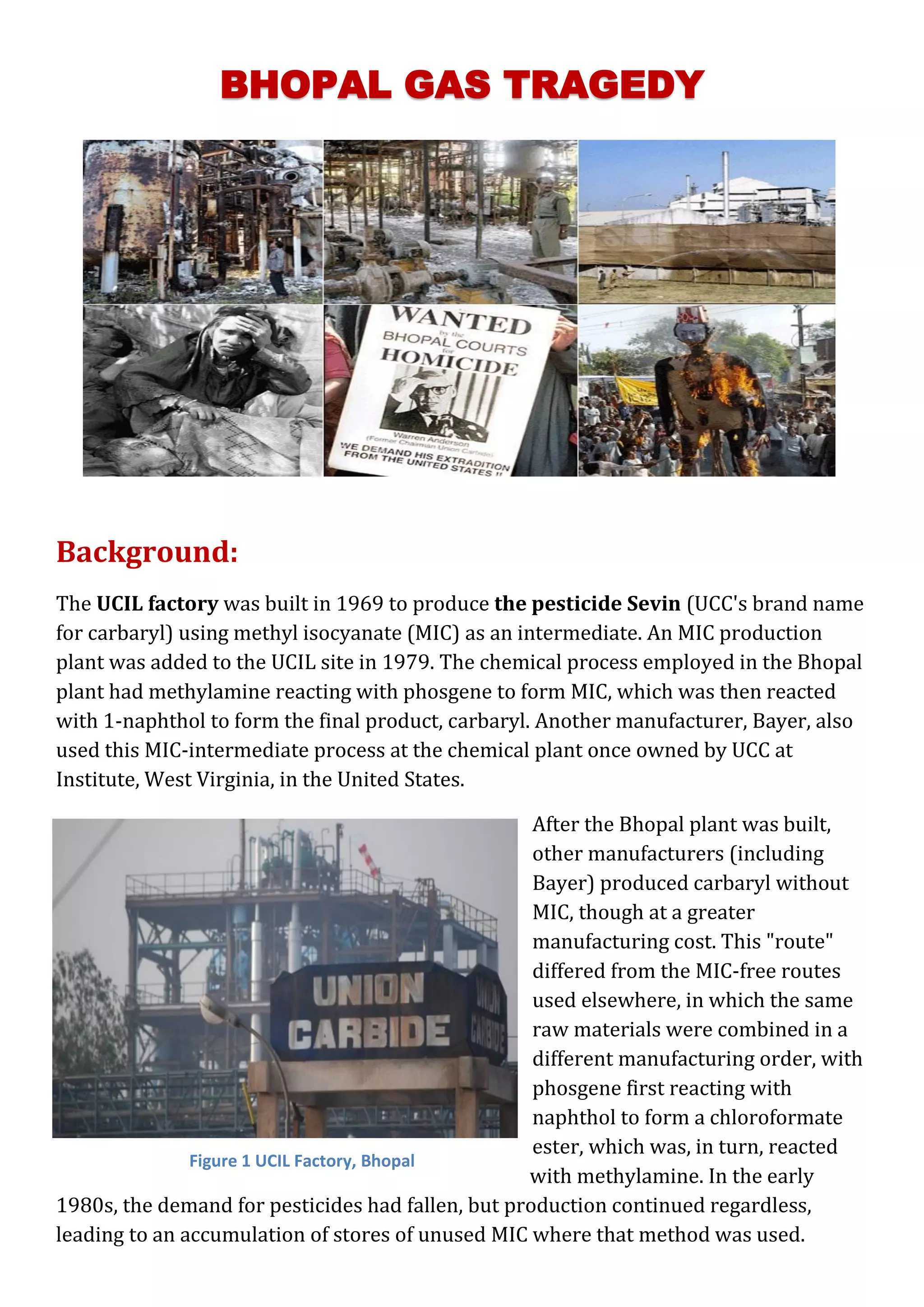 Bhopal gas tragedy | PDF