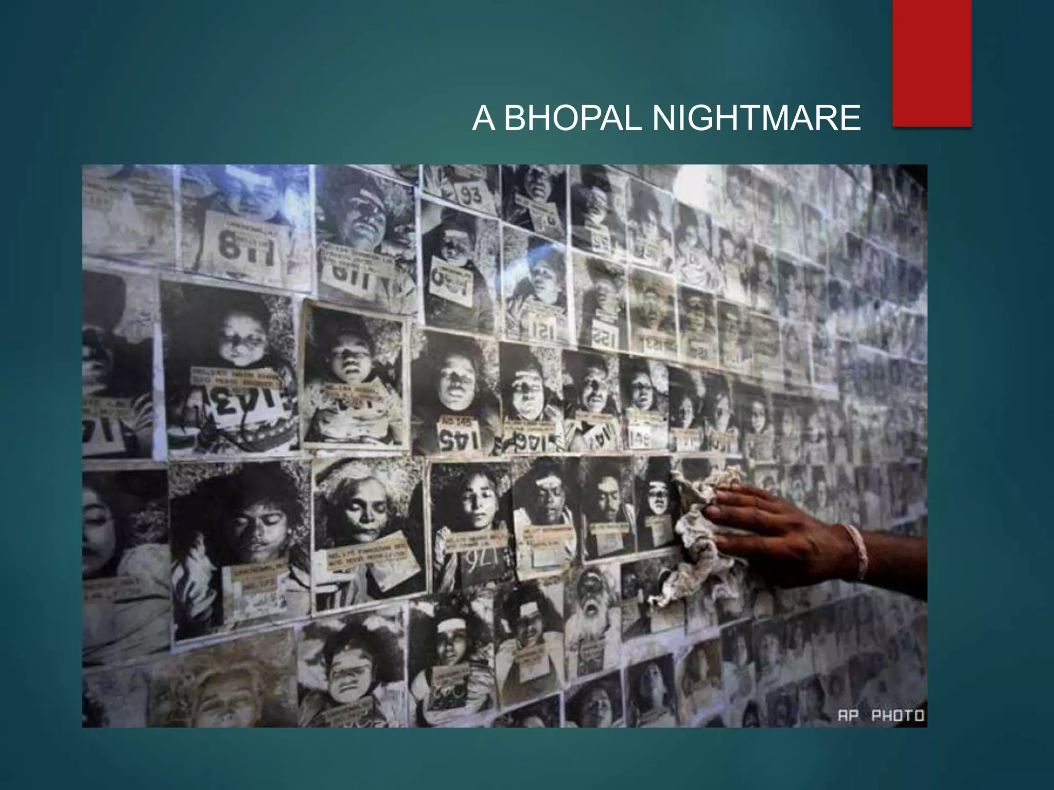 Bhopal gas tragedy, 1984 | PPTX