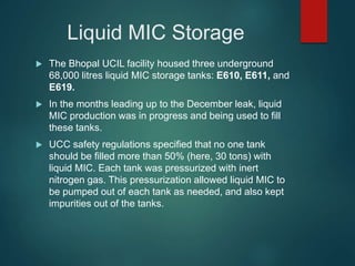 Bhopal gas tragedy, 1984 | PPTX