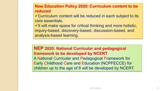 Sanskrit Curriculum in the Context of NEP 2020 | PPTX