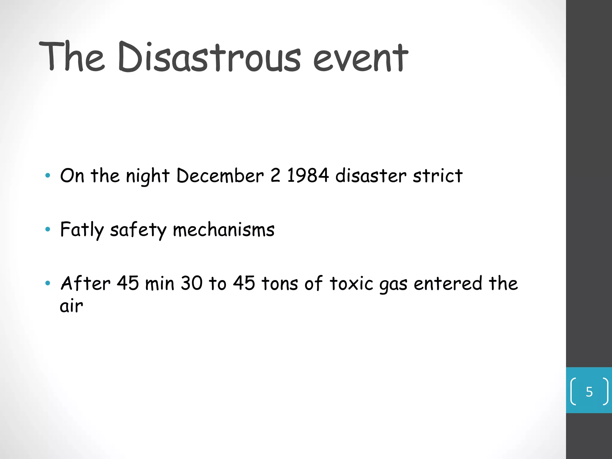 Bhopal Disaster Presentation Pptx