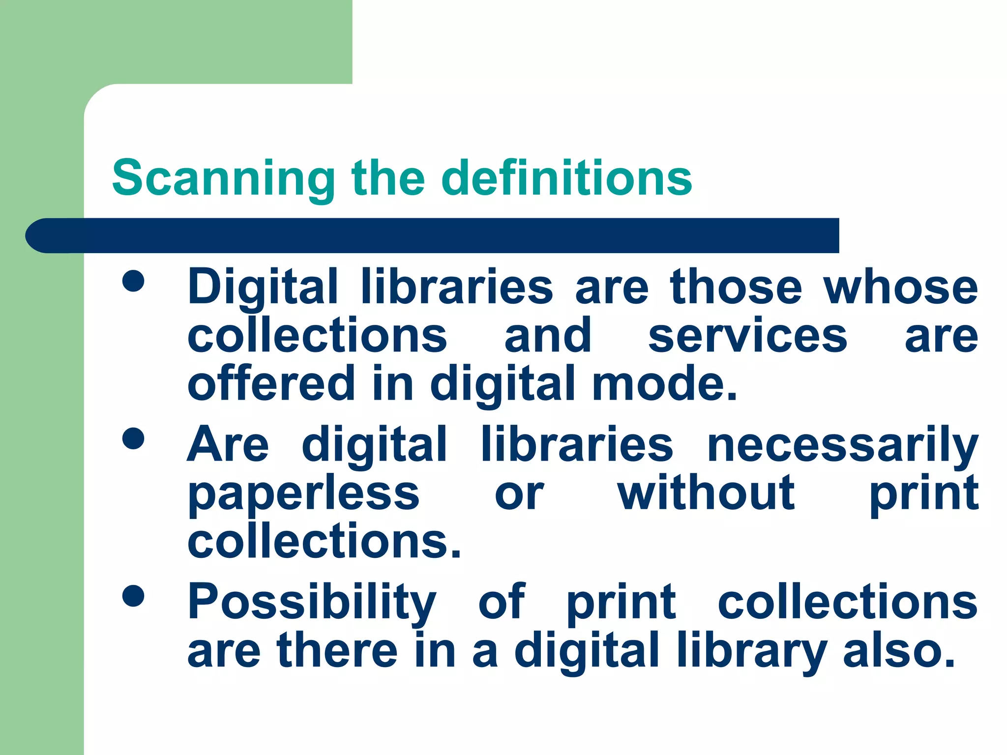 Digital LIbrary | PPT