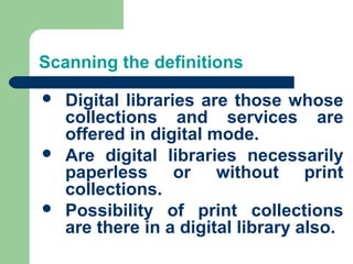 Digital LIbrary | PPT