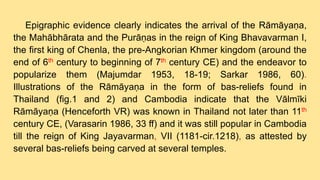 Various Aspects of the Ramayana | PPTX